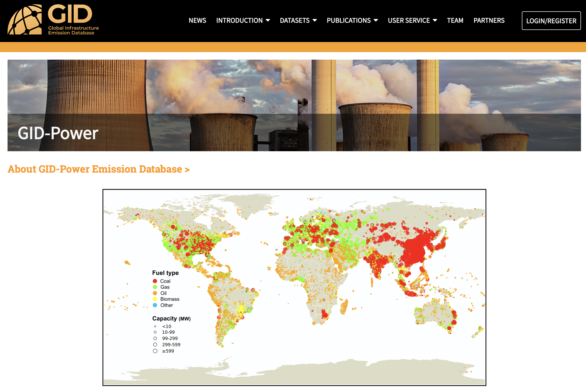 能源基础设施排放数据 | 工具实验室 | GID团队